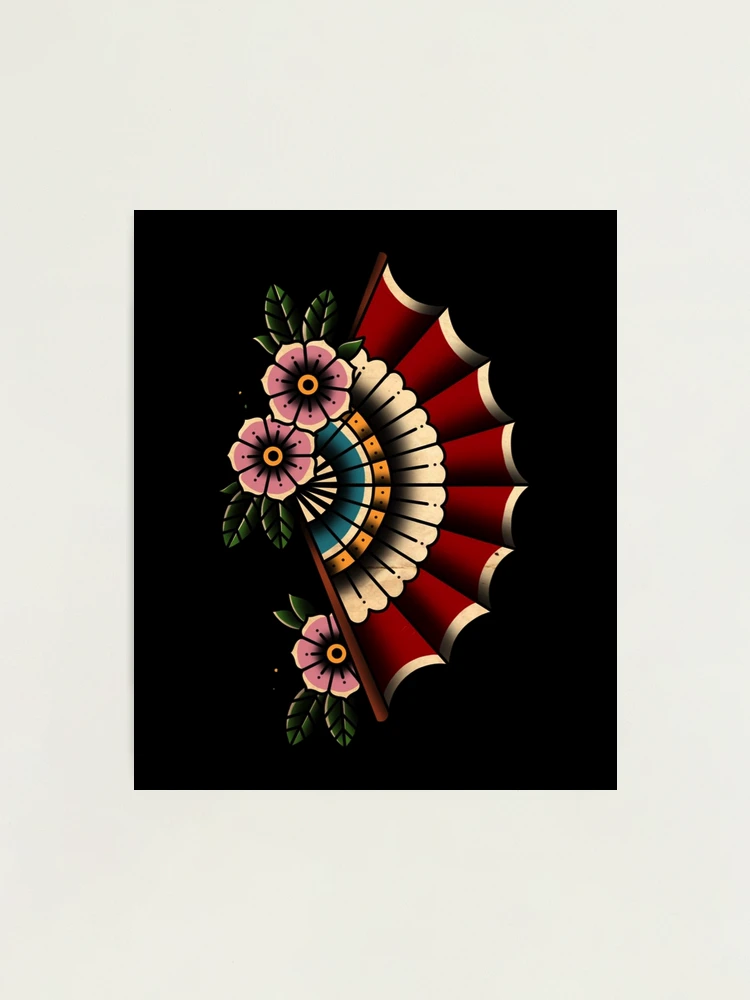 Japanese Folding Fans Tattoos Japanese Fan Tattoo