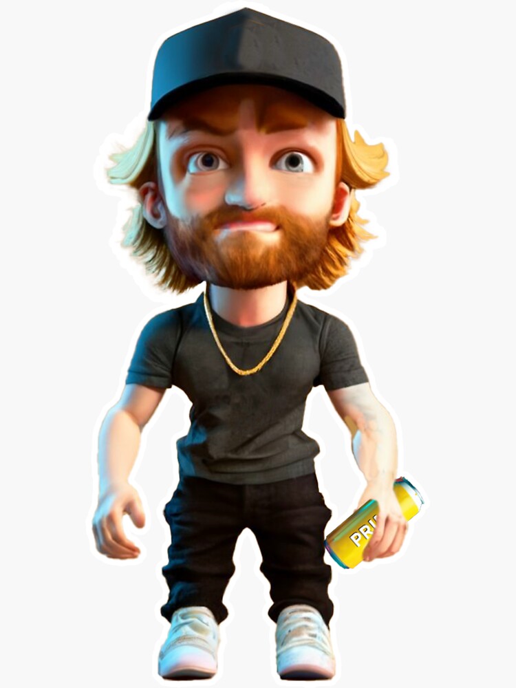 "Logan Paul Chibi Art" Sticker for Sale by DavidMarcus | Redbubble