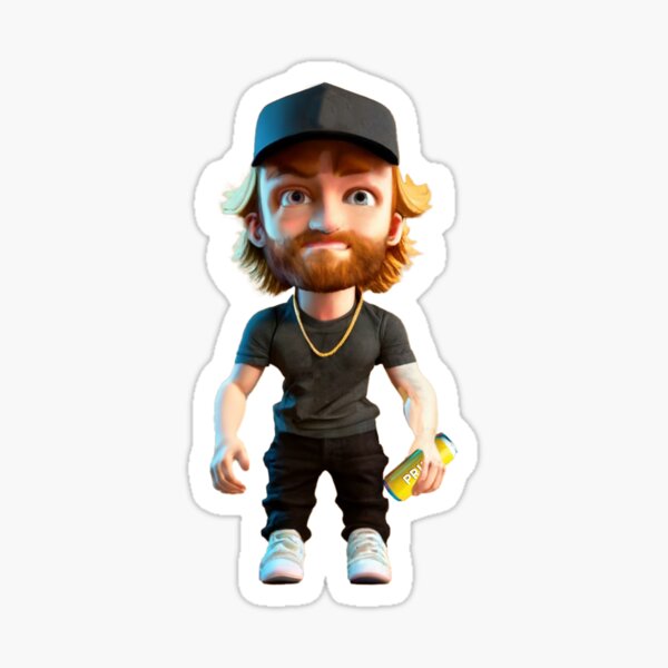 "Logan Paul Chibi Art" Sticker for Sale by DavidMarcus | Redbubble