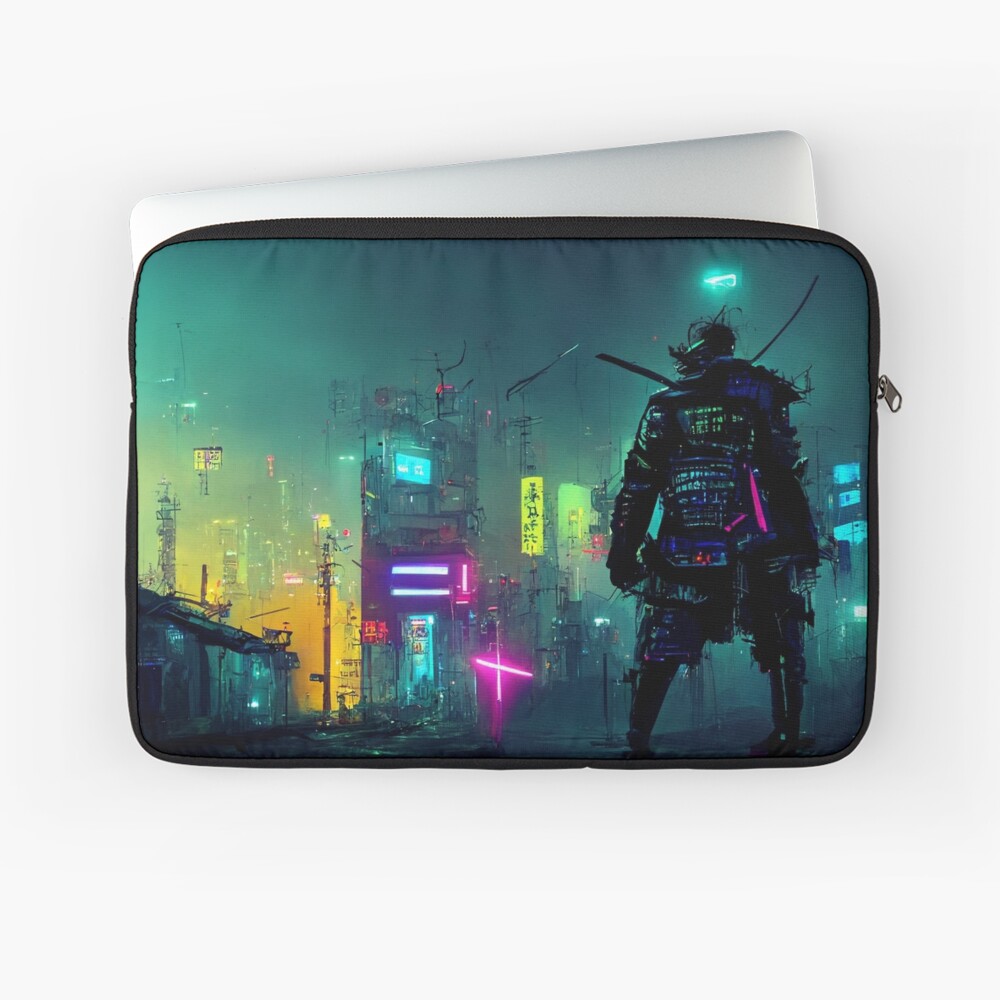 "Cyberpunk Samurai Seige" Poster for Sale by willmmcintosh | Redbubble