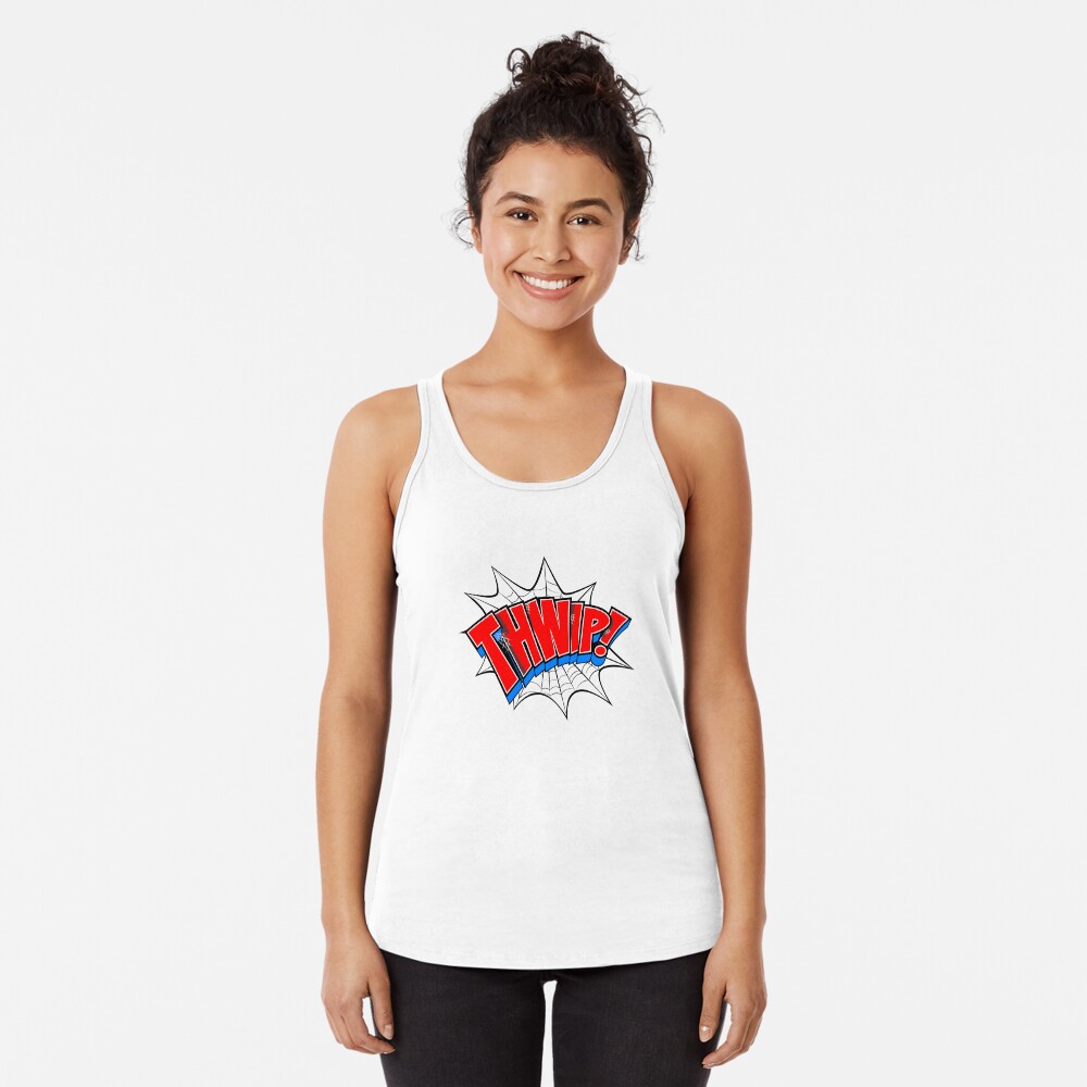 "Comic book "THWIP!" Web Slinger Tee" Sticker for Sale by Frankbrox ...