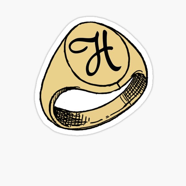 "Red White and Royal Blue HRH Prince Henry Signet Ring" Sticker for ...