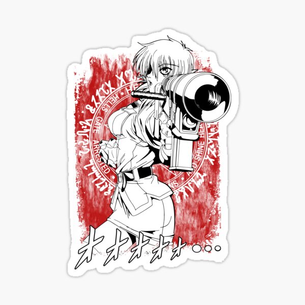 "Hellsing Seras Victoria Anime Girl" Sticker for Sale by Anime Hedoro ...