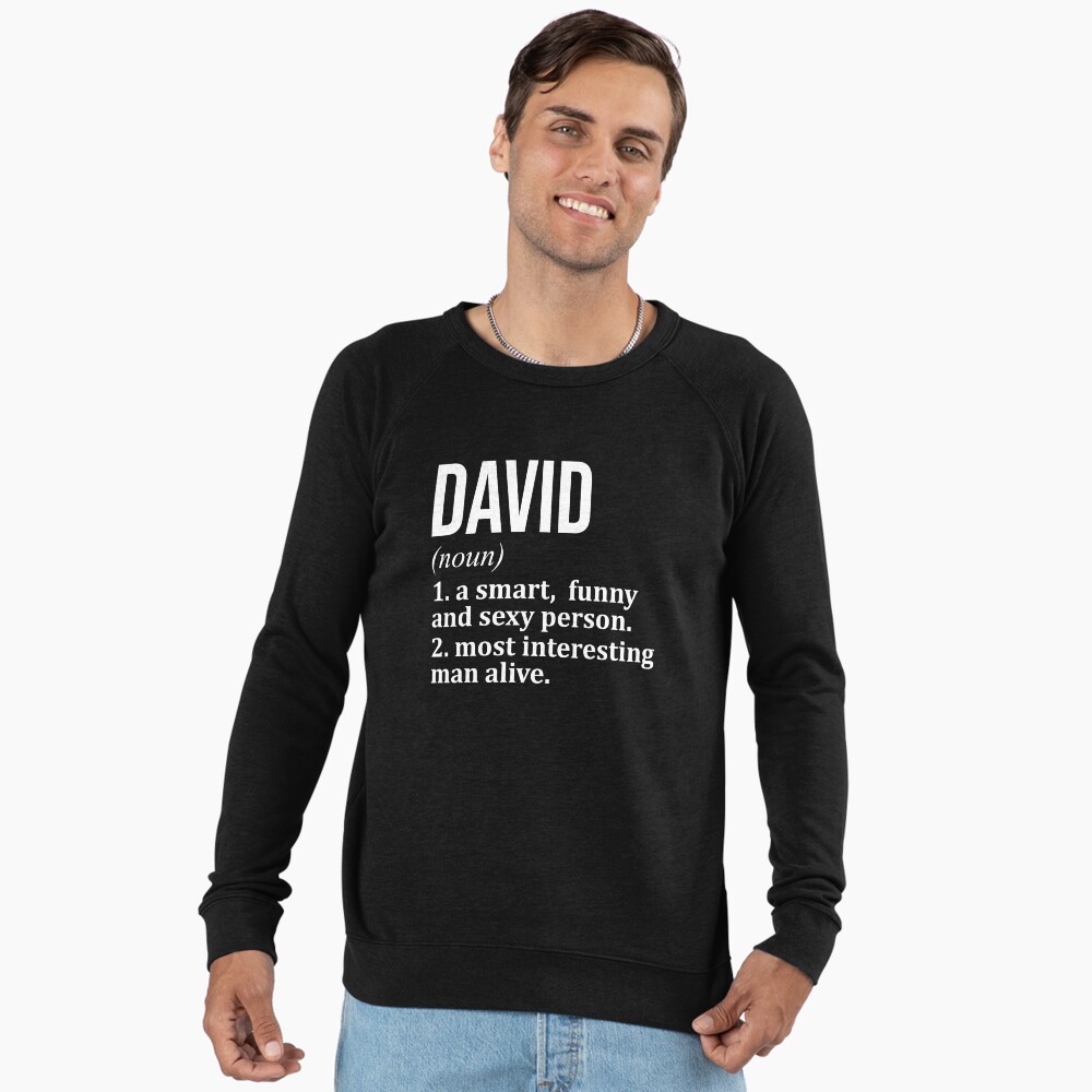 "David Name Definition" Sticker for Sale by XCIV | Redbubble