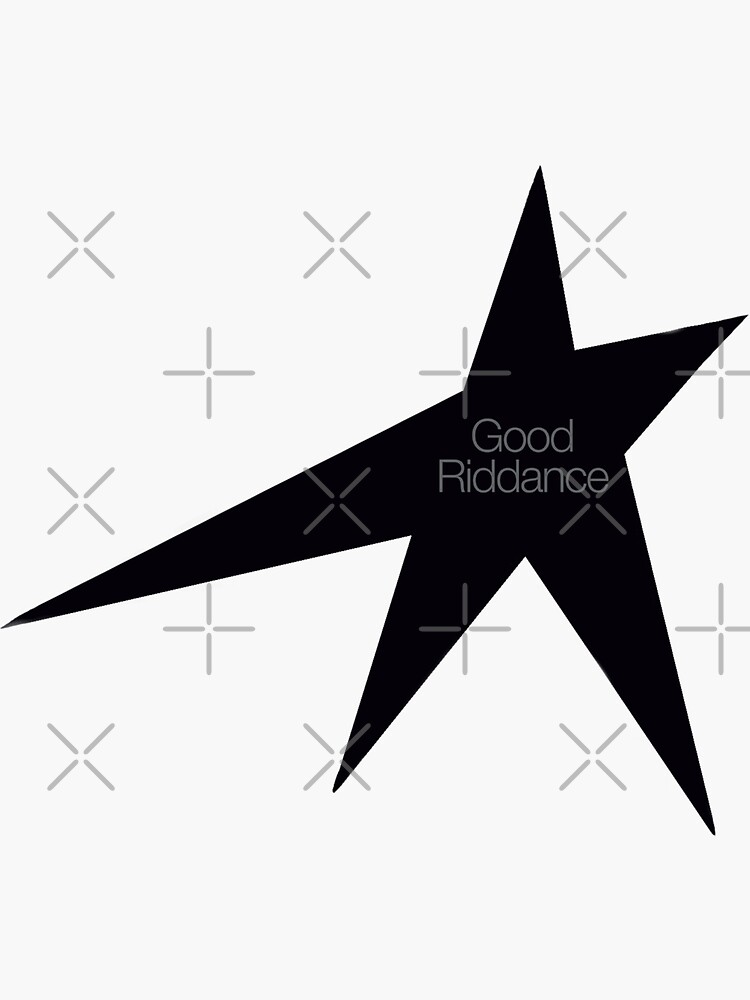 "Gracie Abrams "Good Riddance" star" Sticker for Sale by teheliatehe ...