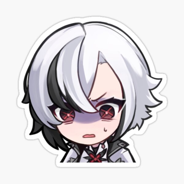 "Genshin Impact Arlecchino Chibi" Sticker for Sale by Miitaart | Redbubble