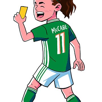 "Katie “McCard” - Katie McCabe Sticker" Sticker for Sale by SKsakura ...