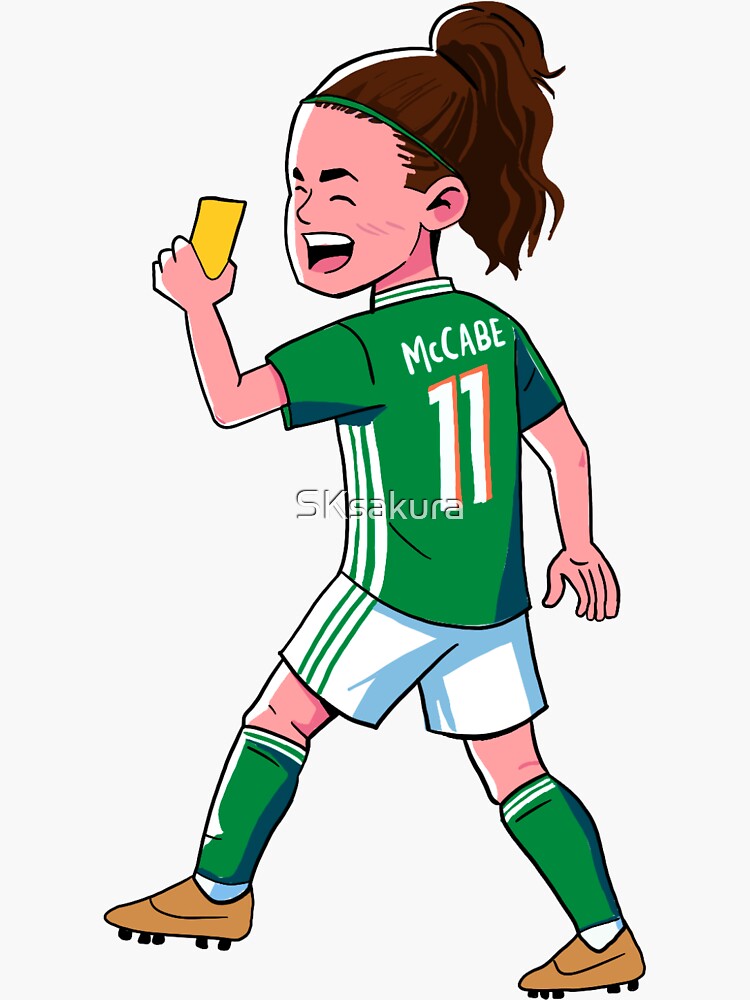 "Katie “McCard” - Katie McCabe Sticker" Sticker for Sale by SKsakura ...