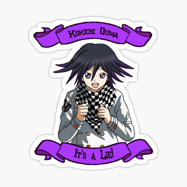 Kokichi Ouma Sticker By Sailormoonie Redbubble