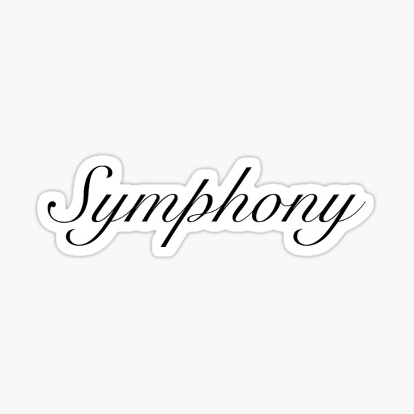 "Symphony" Sticker by FTML | Redbubble