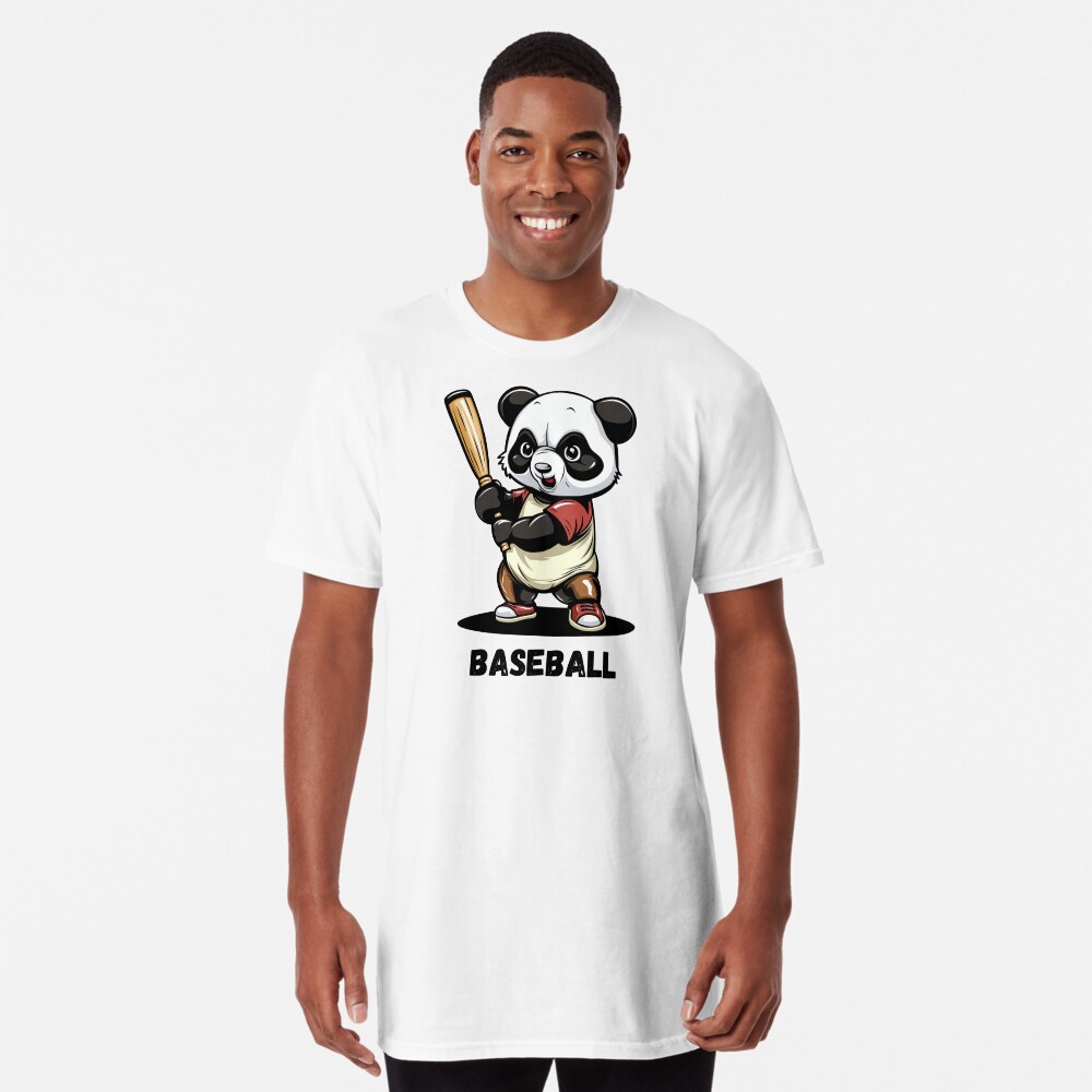 "Baseball - Panda sports" Sticker for Sale by OlegMarkaryan | Redbubble