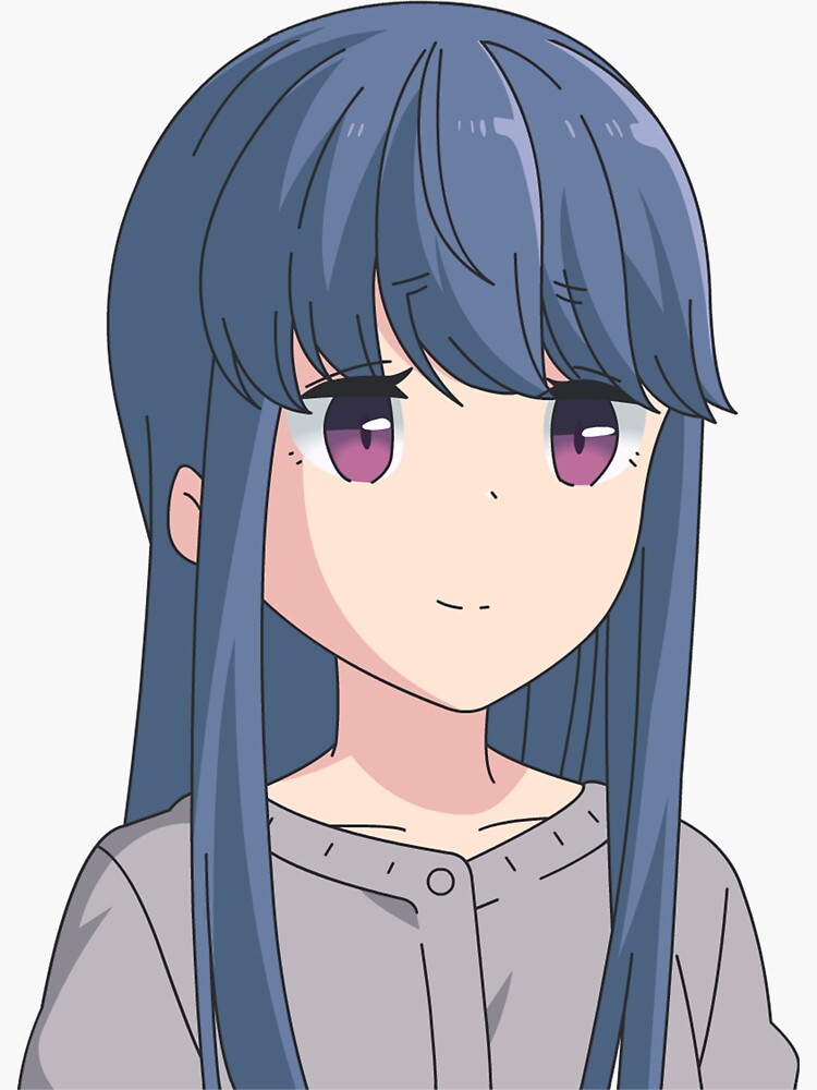 "Yuru Camp - Shimarin" Sticker for Sale by ShiroganeTakeru | Redbubble