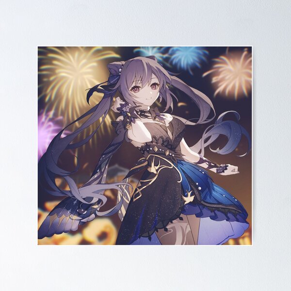 "Keqing at fireworks" Poster for Sale by Tee-4-uoo | Redbubble