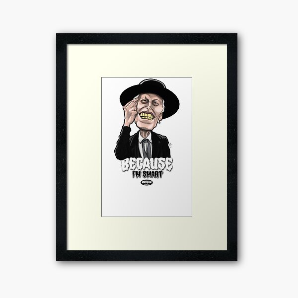 "Reverend Henry Kane" Framed Art Print for Sale by andysocial | Redbubble