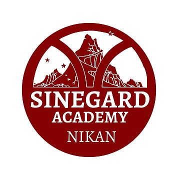 "Sinegard Academy Logo" Sticker for Sale by themumwhoreads | Redbubble