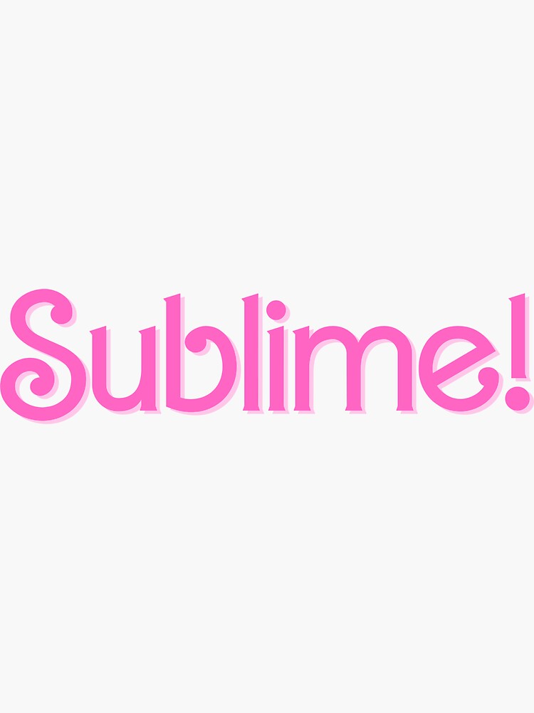 "SUBLIME" Sticker for Sale by BlueAbove | Redbubble