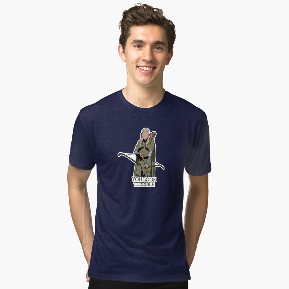 "You look terrible" Sticker for Sale by WillJackSleep | Redbubble