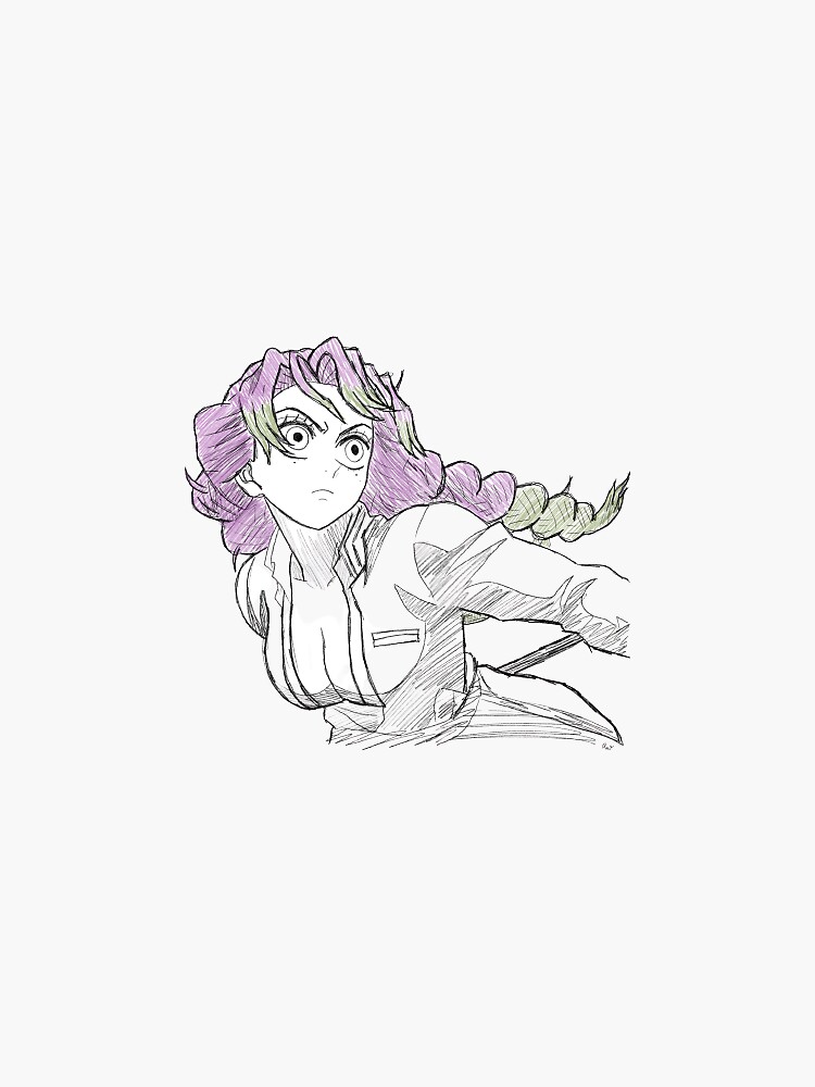 Love Hashira Sticker For Sale By Reesexo Redbubble