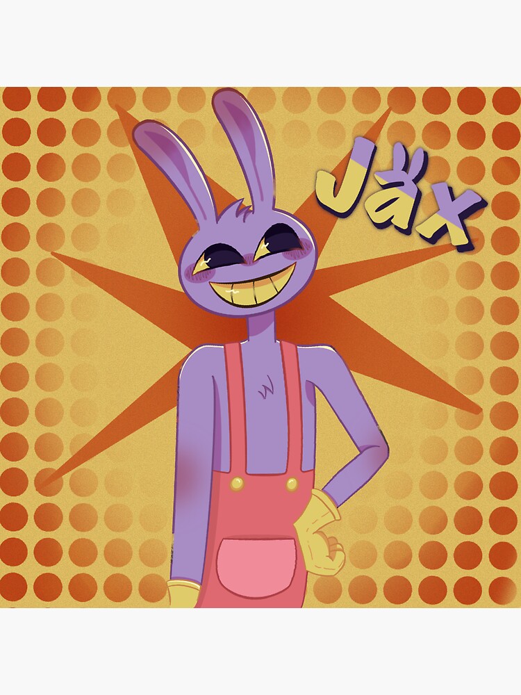 "Amazing digital circus tadc jax" Sticker for Sale by Coaruu | Redbubble