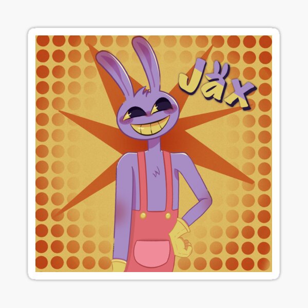 "Amazing digital circus tadc jax" Sticker for Sale by Coaruu | Redbubble
