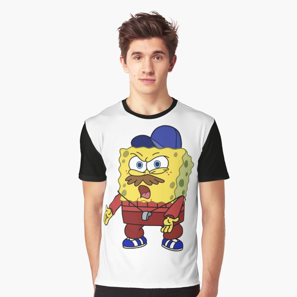 "Coach Spongebob Sticker Decal" Sticker for Sale by windowdecals ...