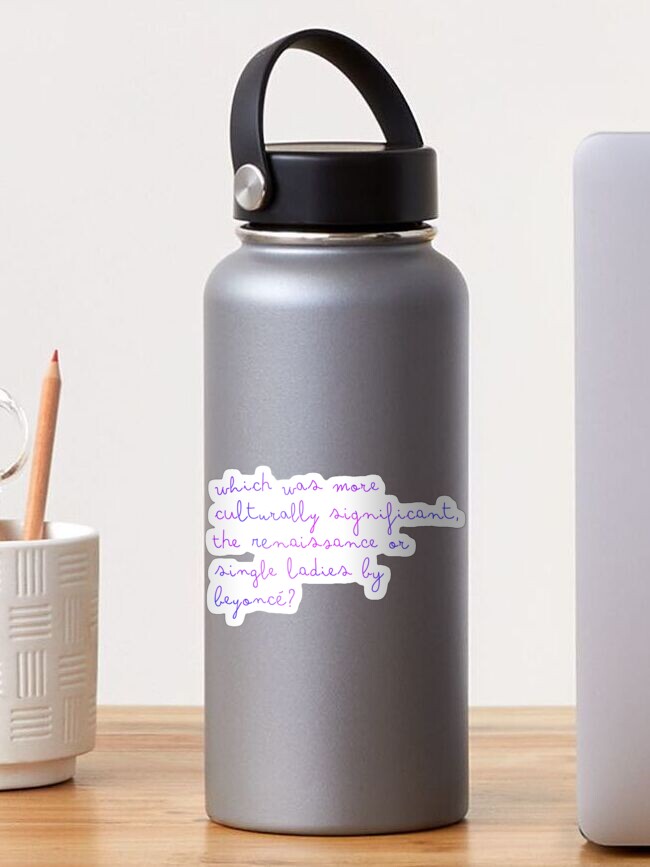 "Which was more culturally significant?" Sticker for Sale by LiquidCats ...