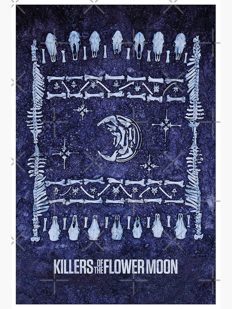 "Killers of The Flower Moon, Flower Moon Movie" Poster for Sale by ...