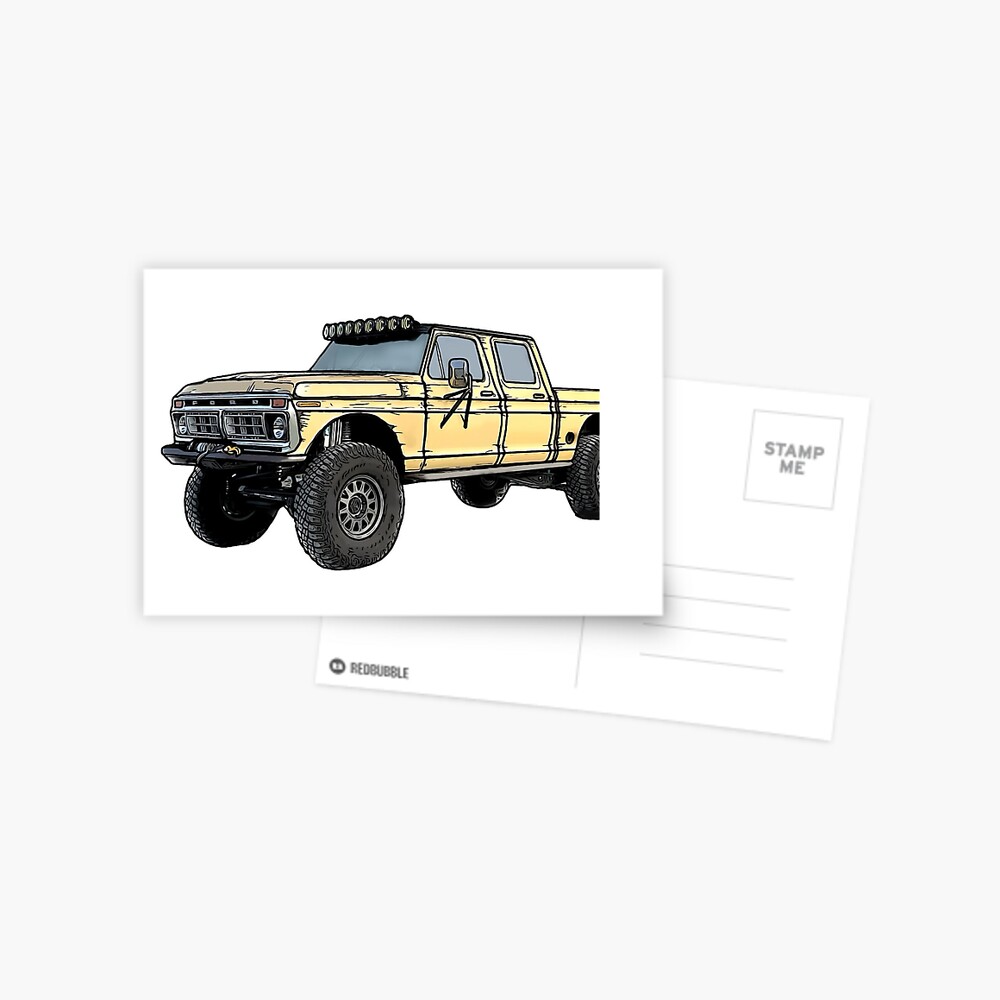"76 Ford F250 Prerunner Crawler" Sticker for Sale by Arseman69 | Redbubble