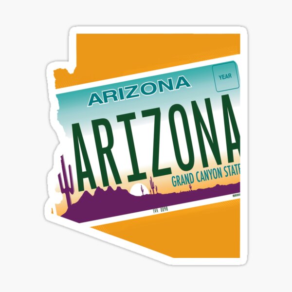 "Arizona" Sticker for Sale by Katherine Faris | Redbubble