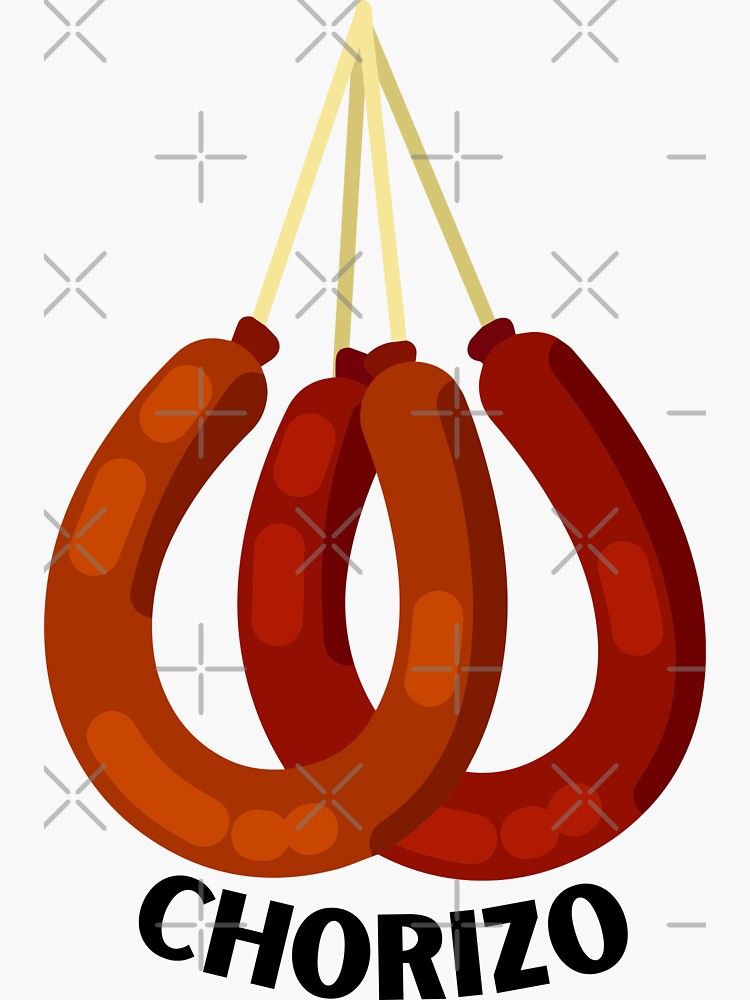 "Chorizo" Sticker for Sale by WildStudiio | Redbubble