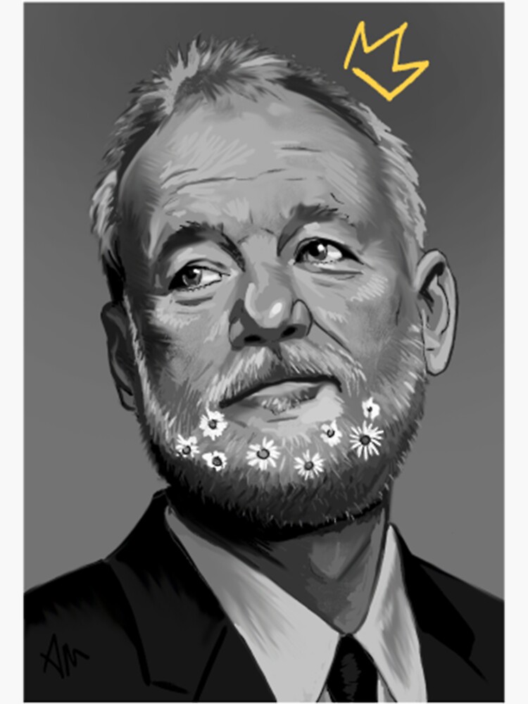 "Bill Murray" Sticker for Sale by meytkcotao | Redbubble