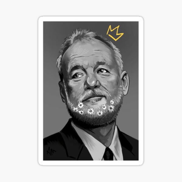"Bill Murray" Sticker for Sale by meytkcotao | Redbubble