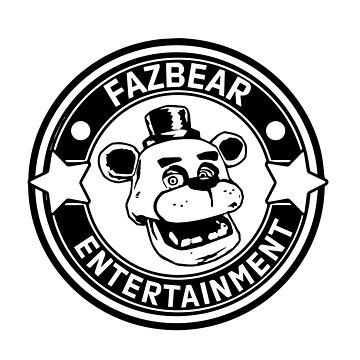 "Five Nights at Freddy's - logo" Sticker for Sale by SurtonDesign ...