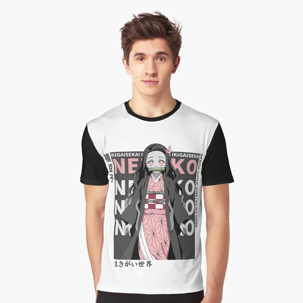 "Nezuko Kamado: Anime Magazine Style" Sticker for Sale by IKIGAISEKAI ...