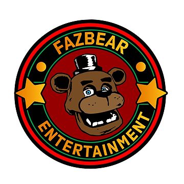 "Fazbear Entertainment - Five Nights at Freddy's" Sticker for Sale by ...