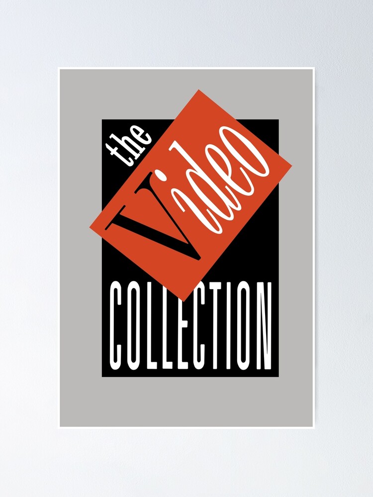 "The Video Collection" Poster for Sale by CherryCassette | Redbubble