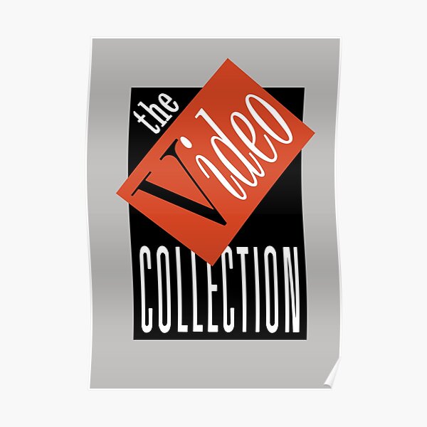 "The Video Collection" Poster for Sale by CherryCassette | Redbubble