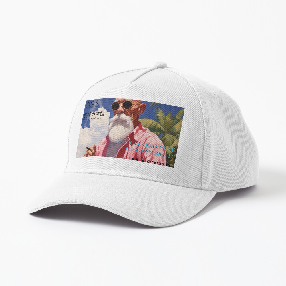 "Master Roshi (Kame House Style)" Sticker by PiratekingKP | Redbubble