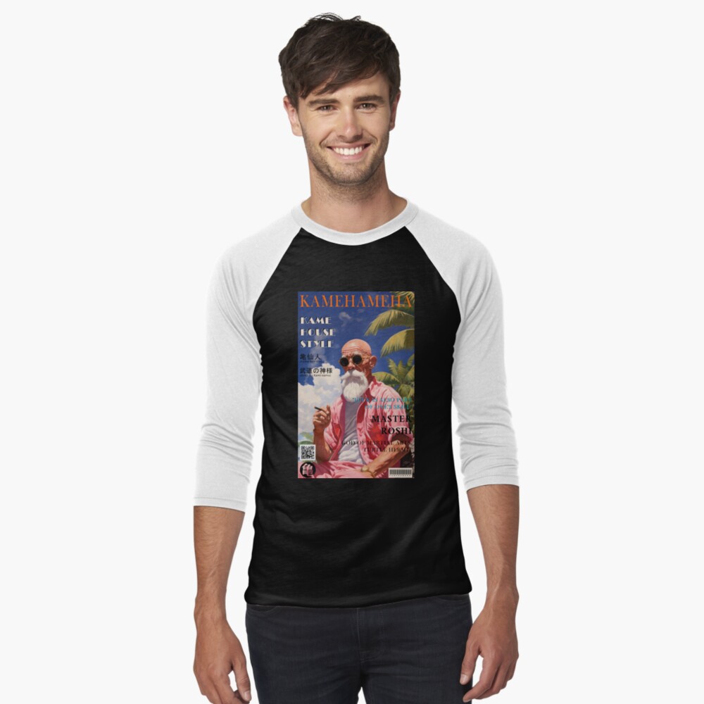 "Master Roshi (Kame House Style)" Sticker by PiratekingKP | Redbubble