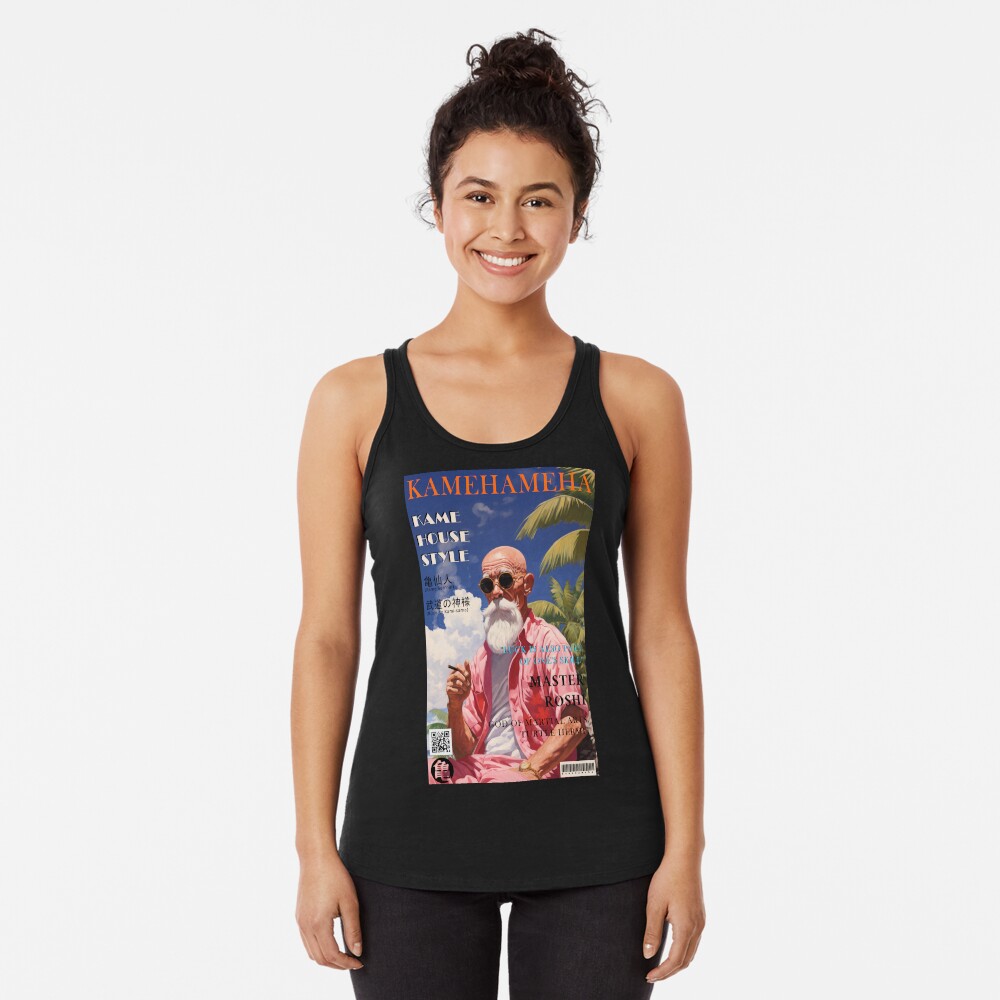 "Master Roshi (Kame House Style)" Sticker by PiratekingKP | Redbubble