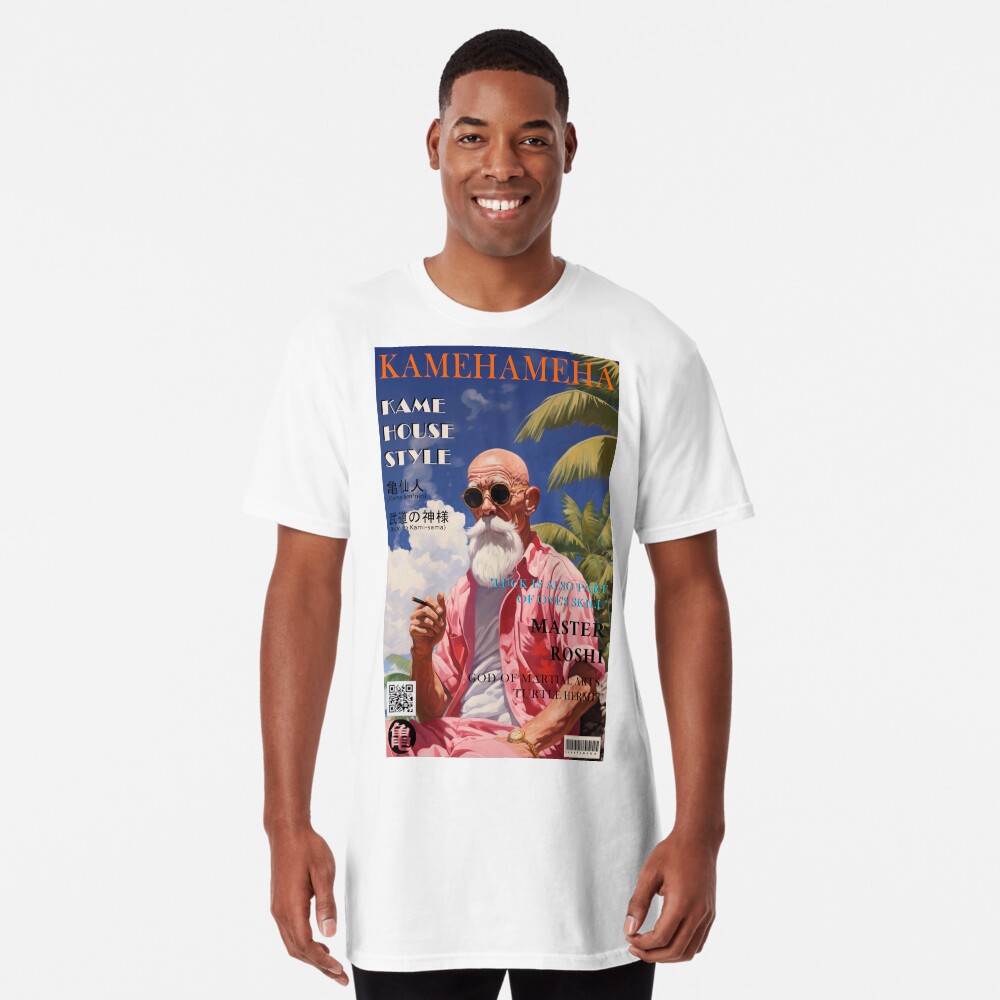 "Master Roshi (Kame House Style)" Sticker by PiratekingKP | Redbubble