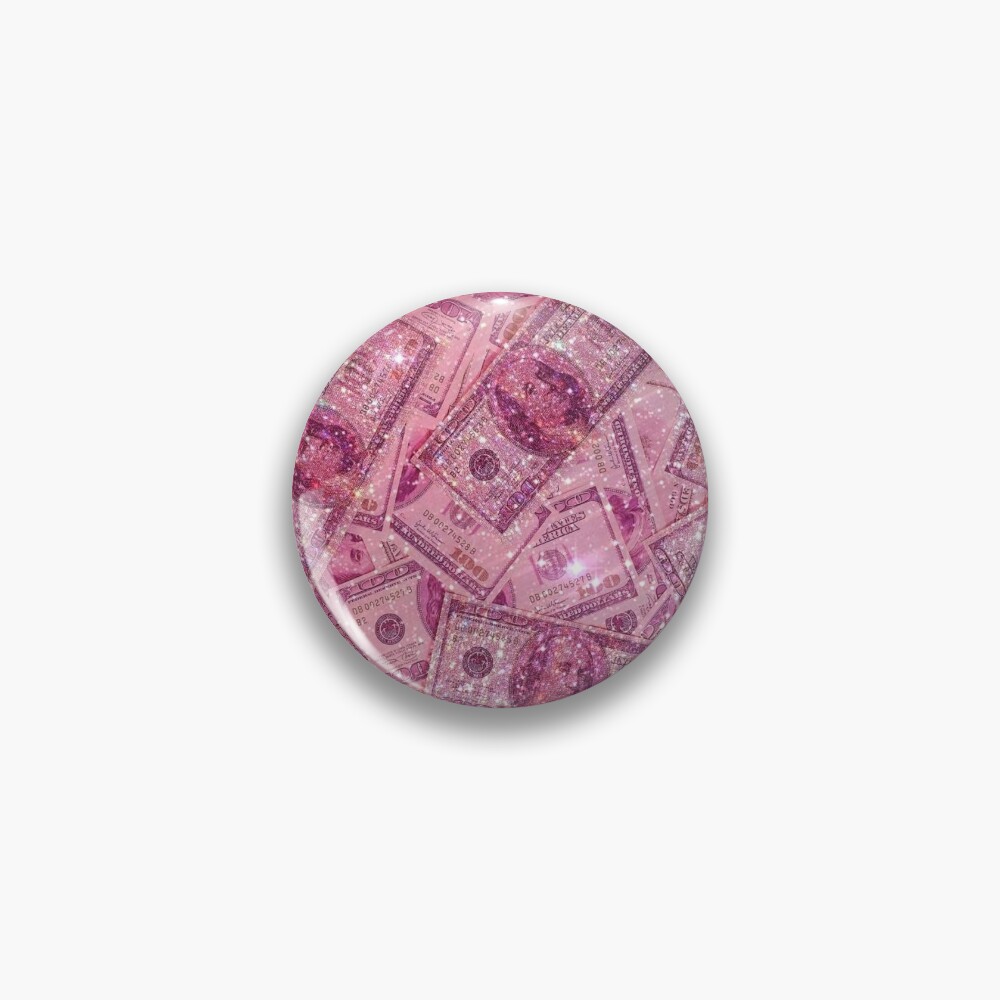 "Pink Money " Sticker for Sale by PrettyPlush | Redbubble
