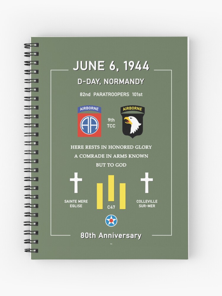 "D-Day Landing June 6 1944 Normandy Beaches WW2 80th Anniversary" Journal for Sale by PB Mary ...