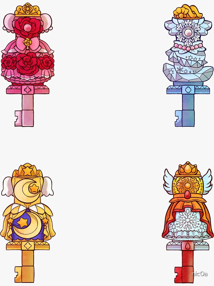 "Elegant Dress up keys" Sticker for Sale by nic0a | Redbubble