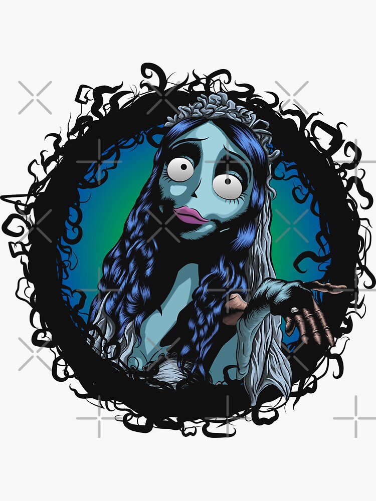 "Corpse Bride" Sticker by SimpleT-S | Redbubble