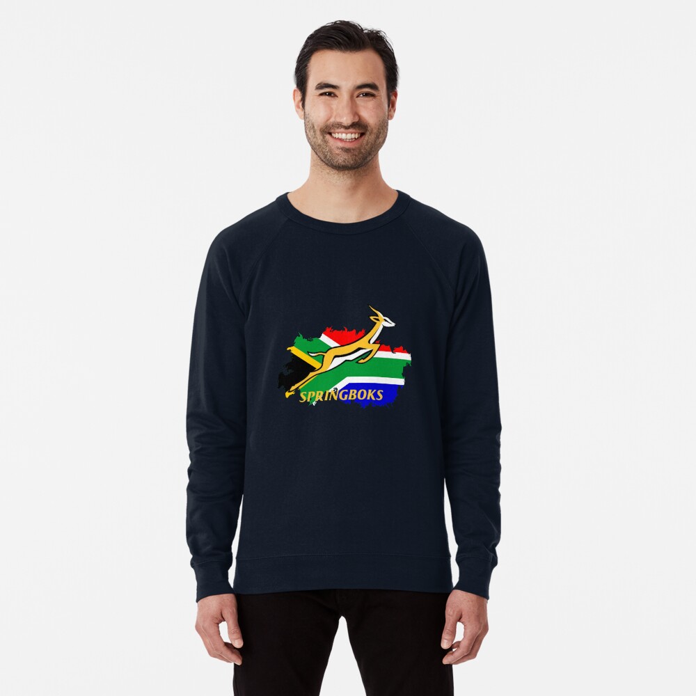 "Springbok on South African flag" Sticker for Sale by RockSolidZA ...