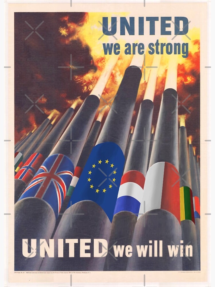 "United Europe Propaganda" Poster for Sale by The Lone vendor | Redbubble