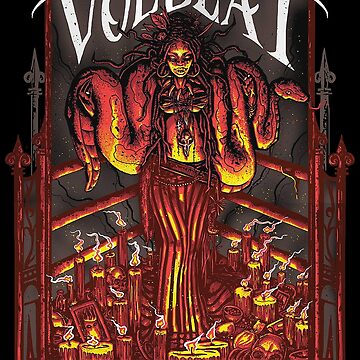 "VOLBEAT" Sticker for Sale by FondraSelcov | Redbubble