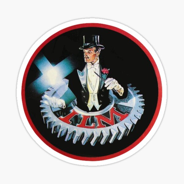 "ILM Retro Film Logo" Sticker for Sale by jakersvelmax | Redbubble