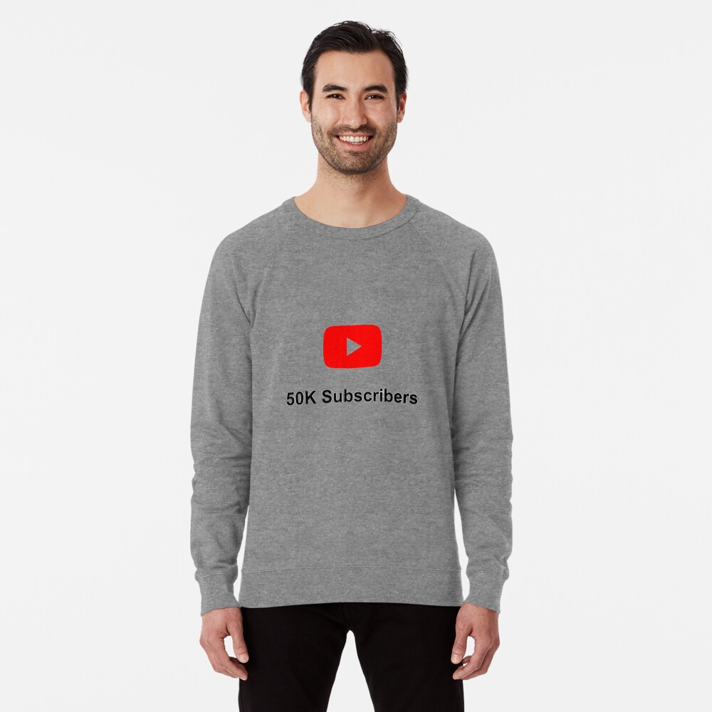 "50K Youtube Subscribers" Sticker for Sale by MoolokaiApperal | Redbubble